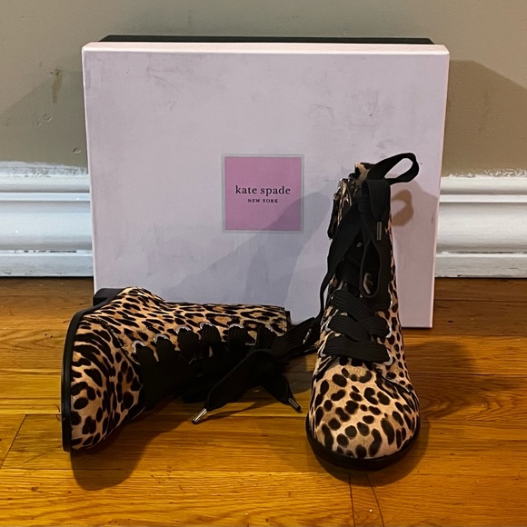 kate spade | Shoes | Kate Spade New York Woman Romia Leopard Print Calf ...